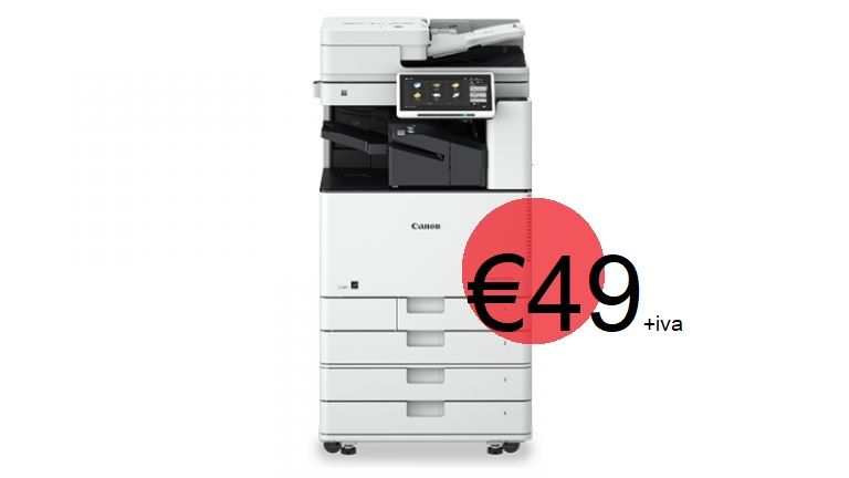 Promozioni Canon imageRUNNER ADVANCE DX C3822i Indietro